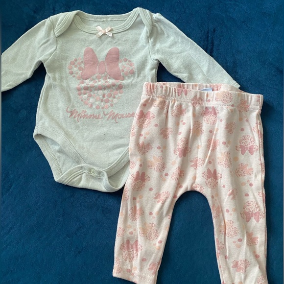 Disney | Matching Sets | Disney Baby Minnie Mouse 2 Piece Set | Poshmark